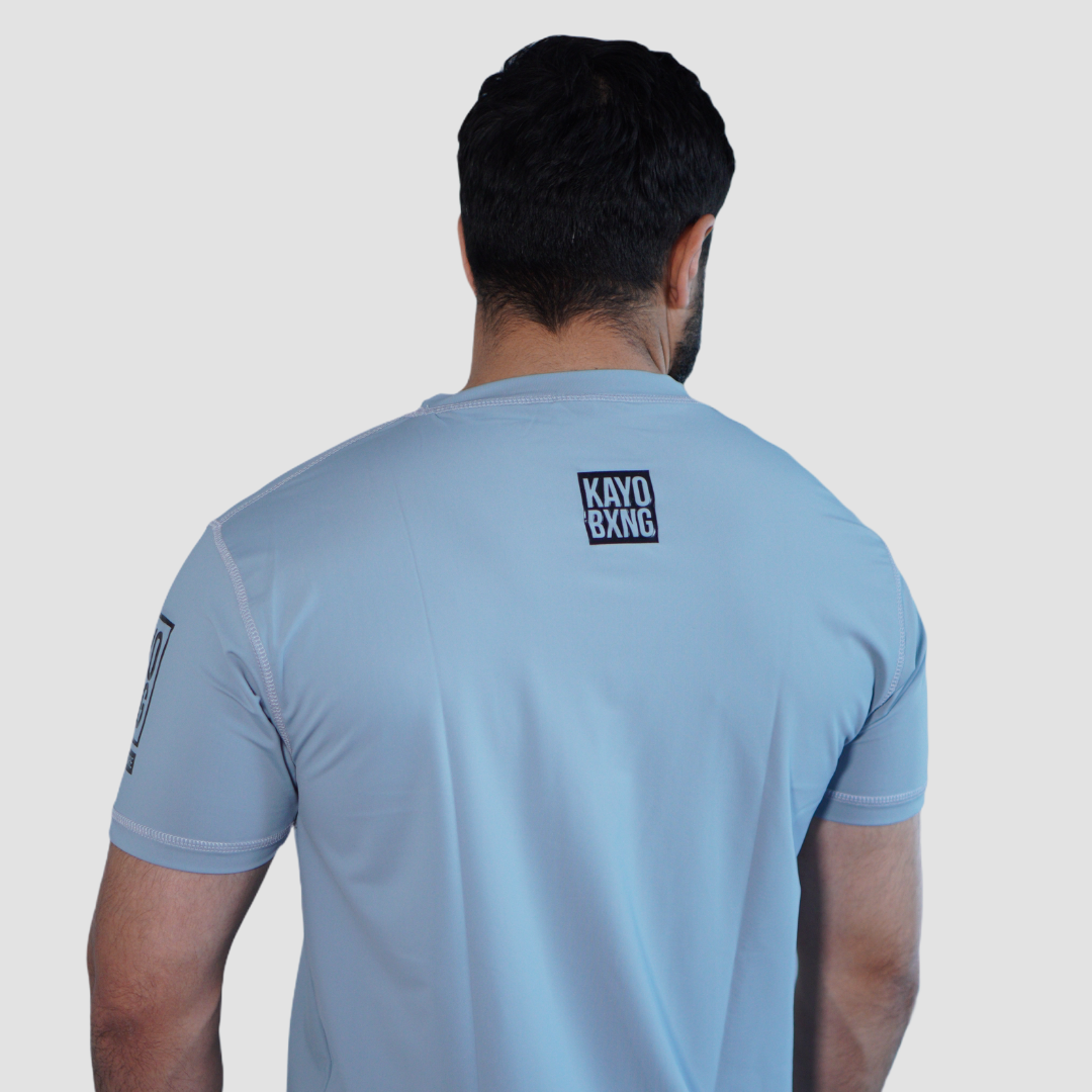 KAYO® Runaway Tee for Everyday Training - Casper & Black Gel – KAYO Sports